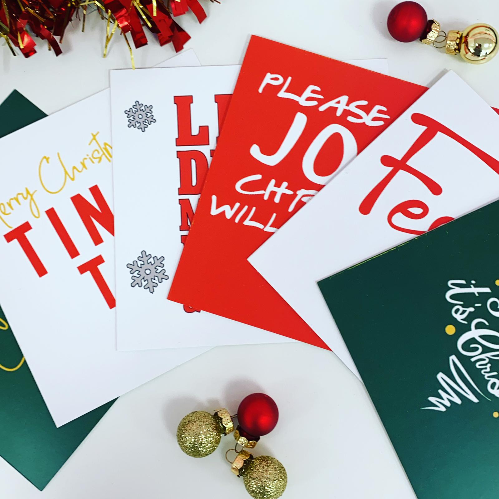 PAPERPRESS CHRISTMAS CARDS - 6 PACK – ThePaperPress
